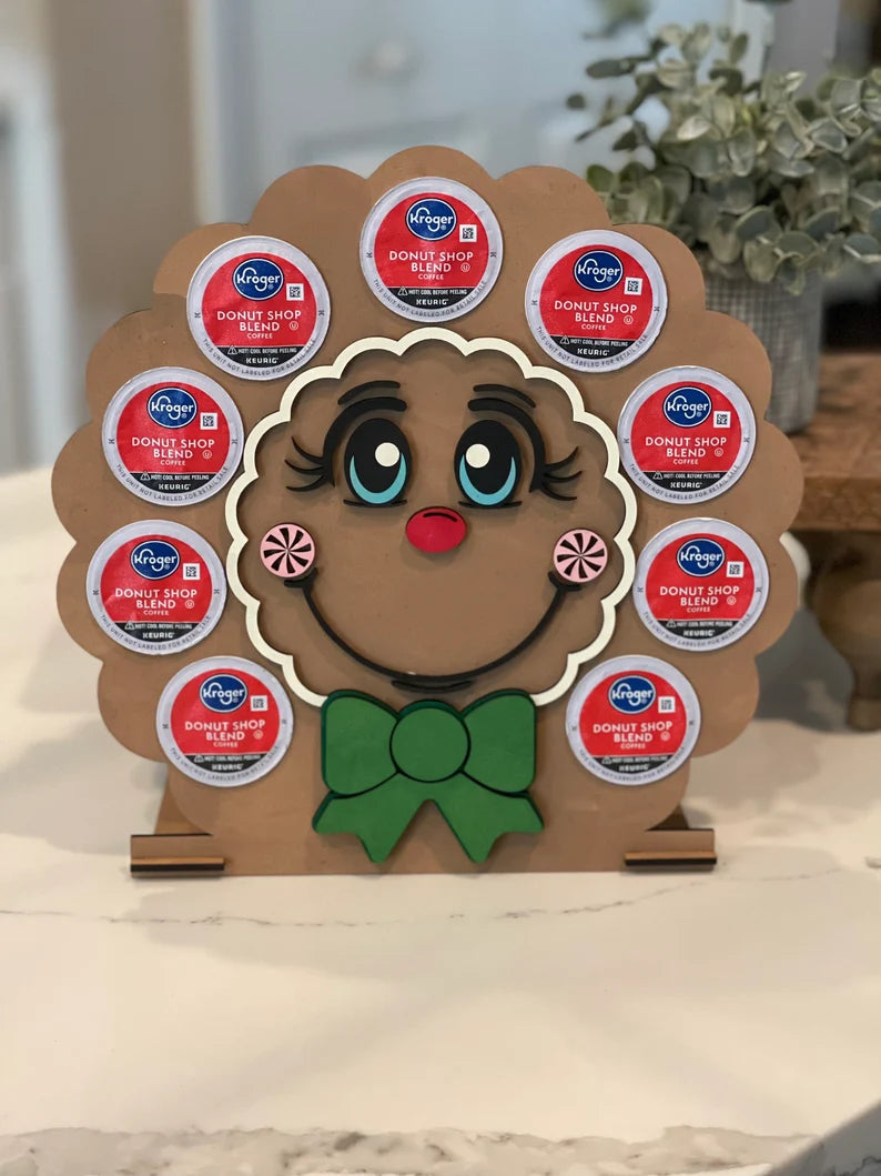 Gingerbread K-Cup Holder | Hammer & Stain Long Island